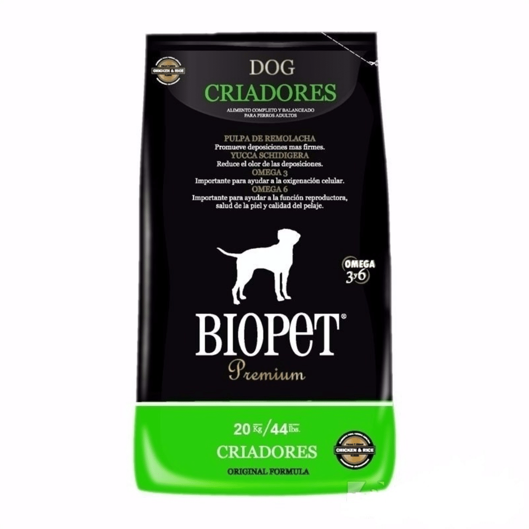 Alimento Biopet x 20 kg - MIMOSCOTA
